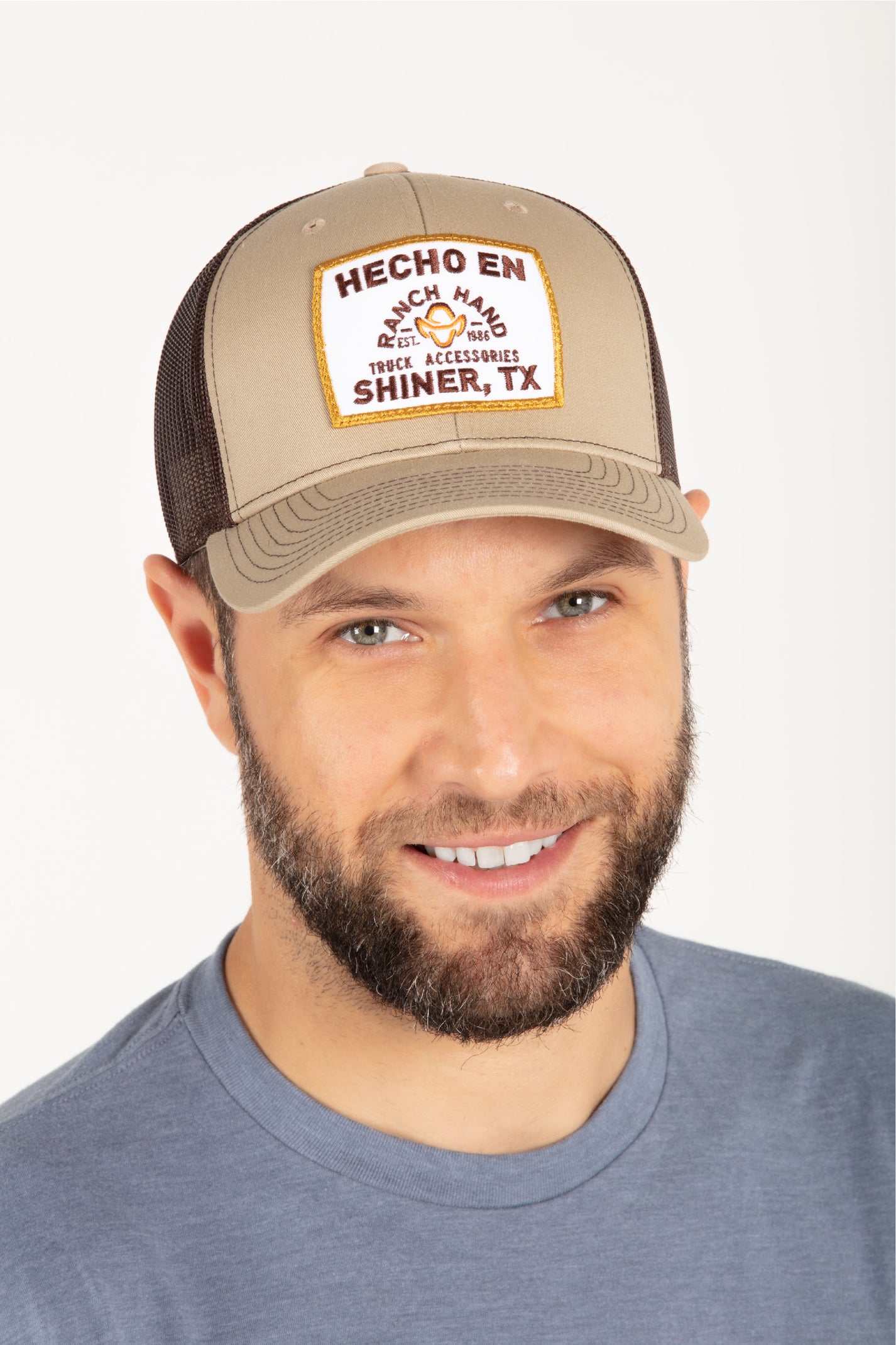 Ranch Hand Hecho en Shiner Trucker Hat – Ranch Hand Merch